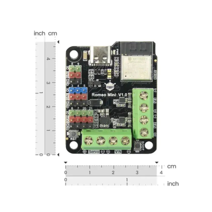 Romeo ESP32-C3 Robot Control Board (Supports Wi-Fi & Bluetooth 5 ...